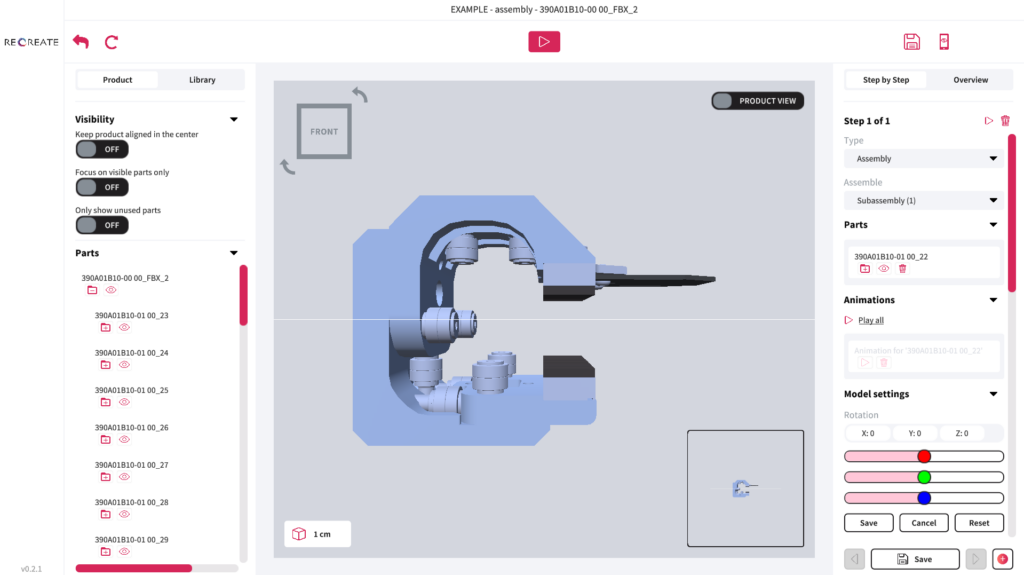 3DX Shopfloor - Recreate
